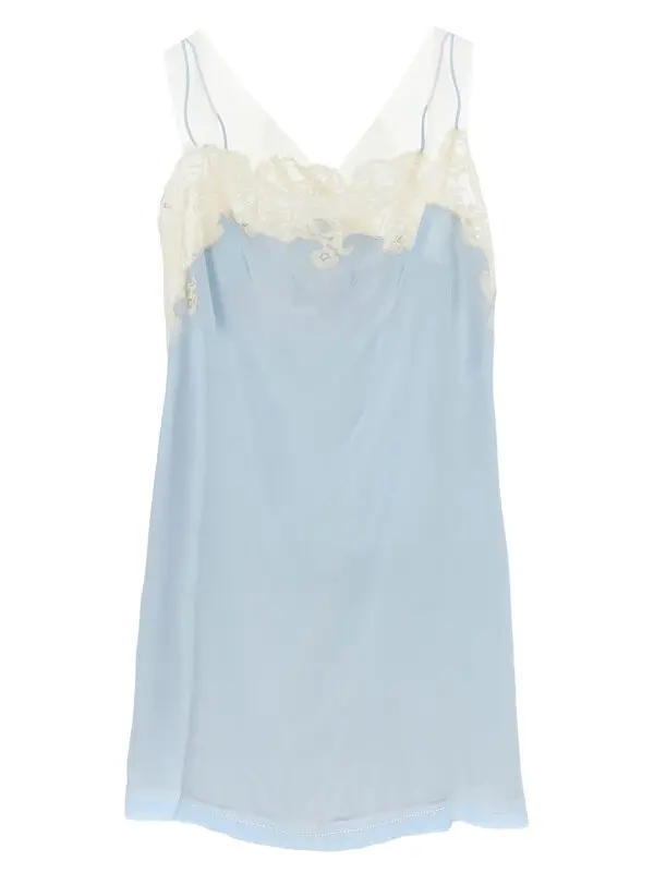 MAISON MARGIELA Taped Cupro Mini Dress