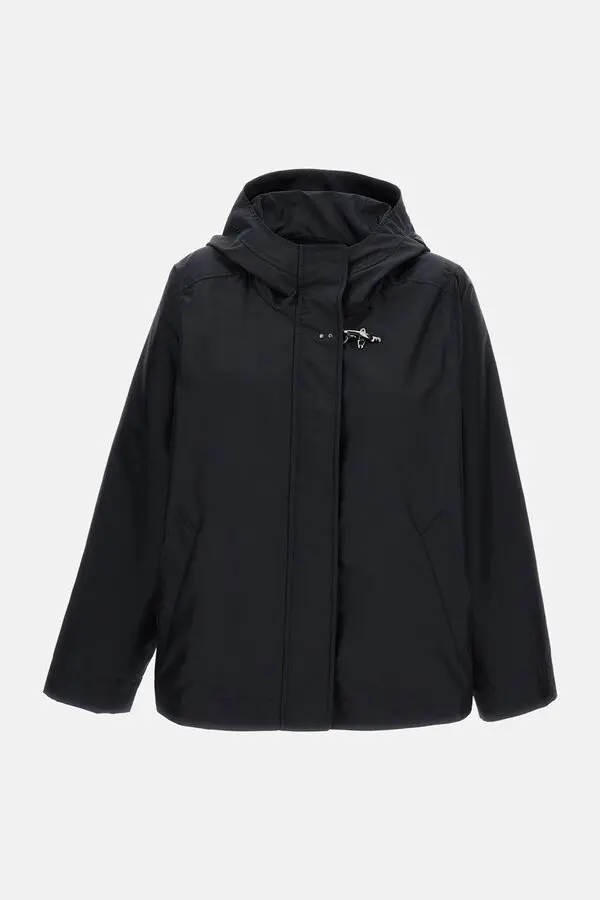 FAY Short Parka In Technical Poplin - Multicolor