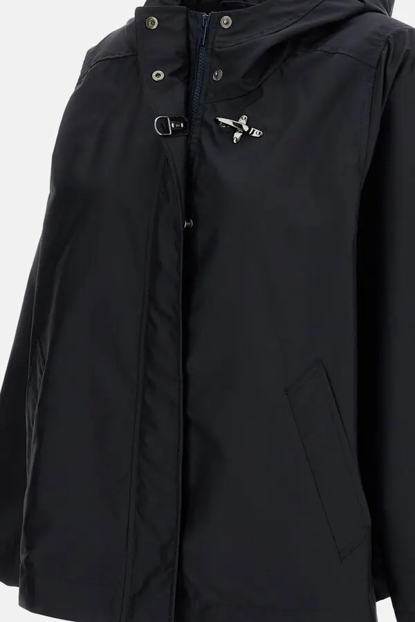 FAY Short Parka In Technical Poplin - Multicolor