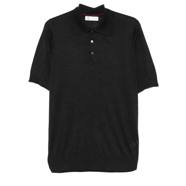 Brunello Cucinelli Grey Polo Shirts
