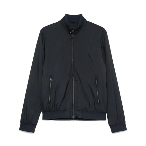 Herno Zip-up Bomber Jacket - Blue