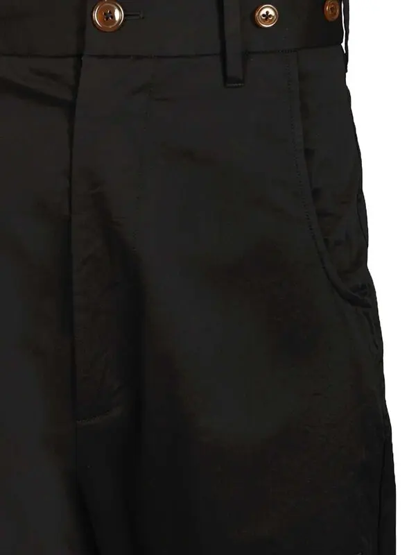 VIVIENNE WESTWOOD Buckle Cotton Trousers