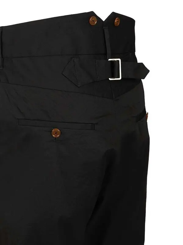 VIVIENNE WESTWOOD Buckle Cotton Trousers
