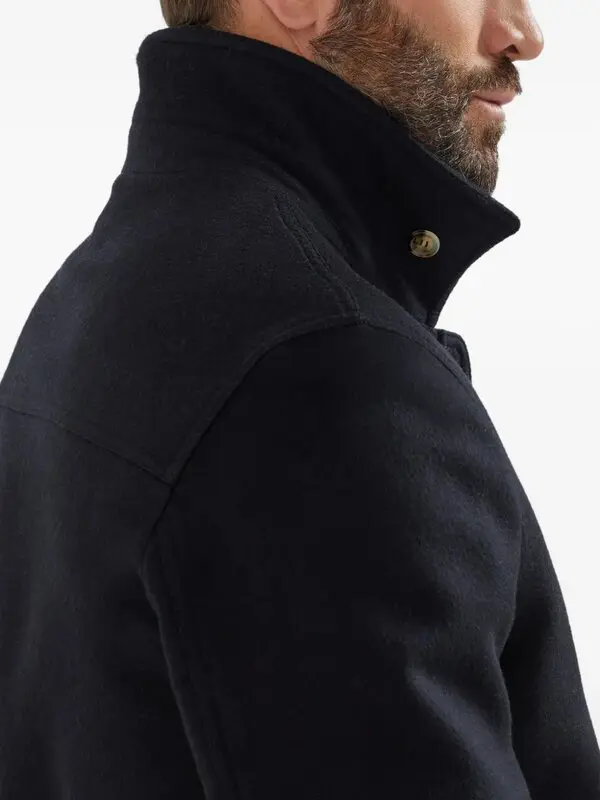 Brunello Cucinelli Wool Bomber Jacket - Black