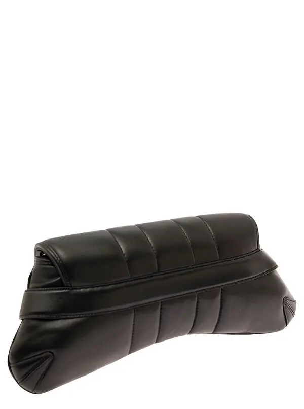 Gucci Medium Shoulder Bag With Maxi Horsebit In Leather