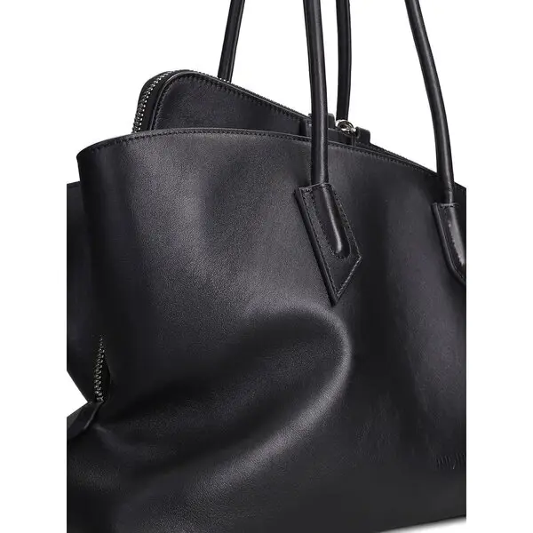Attico Leather Tote Bag