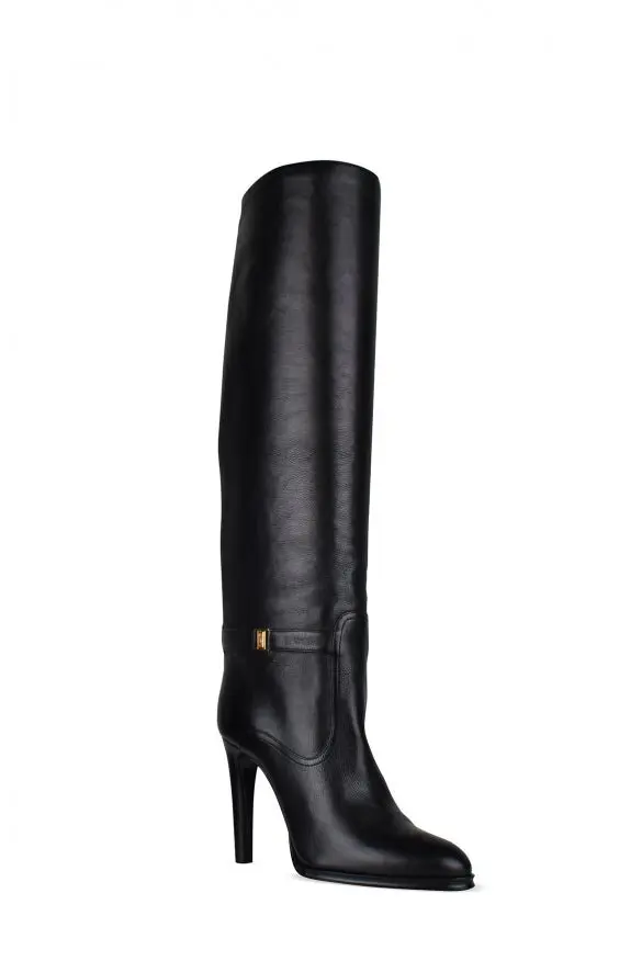 Saint Laurent Diane Boots - Black