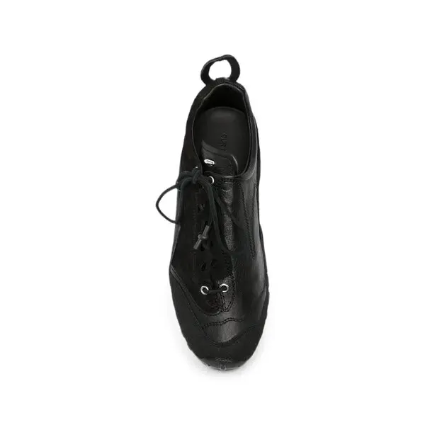 Our Legacy Goatskin Panelled Lace-up Sneakers