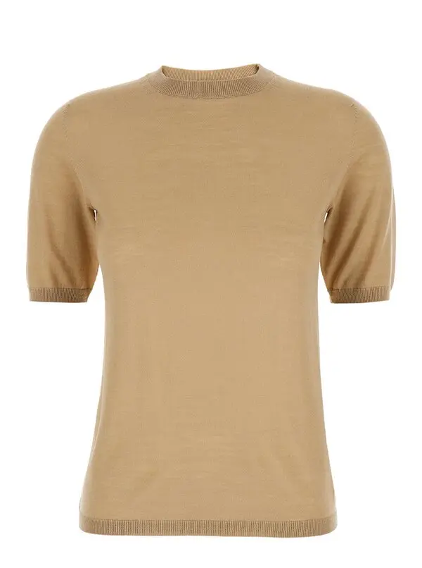 Max Mara Gerico Wool Crewneck Sweater - Multicolor
