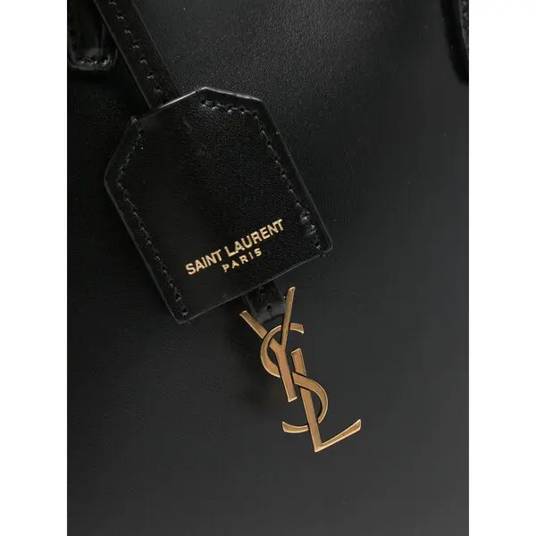 Saint Laurent Leather Tote Bag