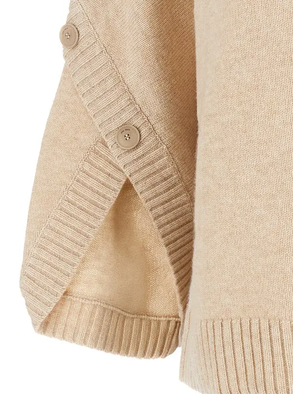 Max Mara Wool & Cashmere Blend Sweater - Cream