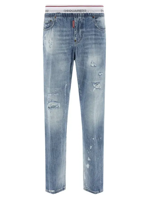 Dsquared2 Denim Jogger Jeans - Blue