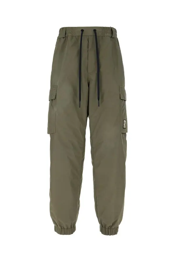 Moncler Cargo Trousers With Drawstring Waist