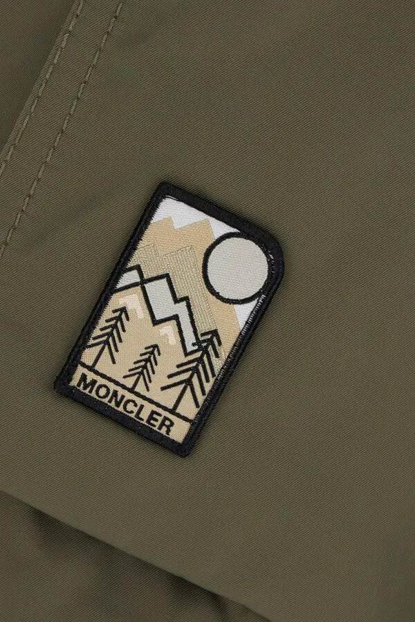 Moncler Cargo Trousers With Drawstring Waist