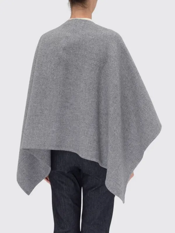 Max Mara Alpaca Vicugna Pacos Cape - Gray