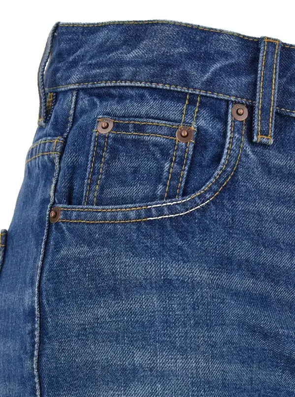 Chloé High Waisted Wide Leg Jeans