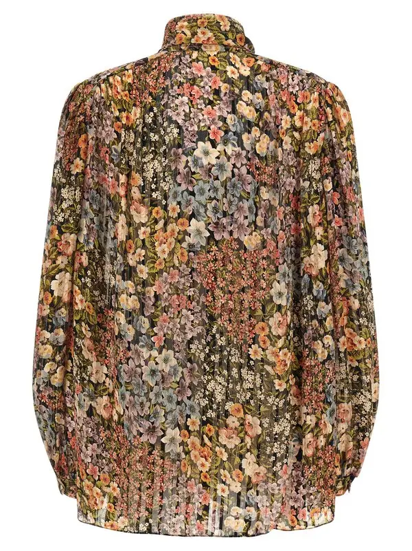 Valentino Garavani Après L'hiver" Floral Print Silk Shirt