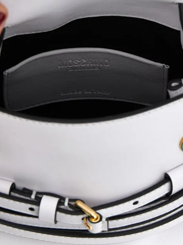 Moschino Tie Me Nappa Handbag