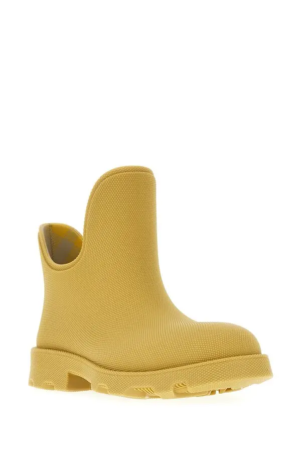 Burberry Textured Rubber Boots - Multicolor