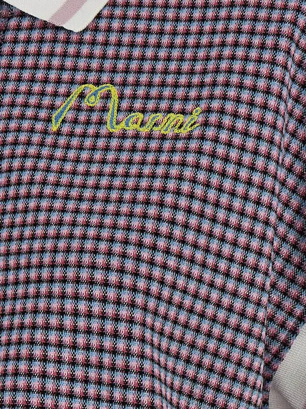 Marni Checkered Polo Shirt