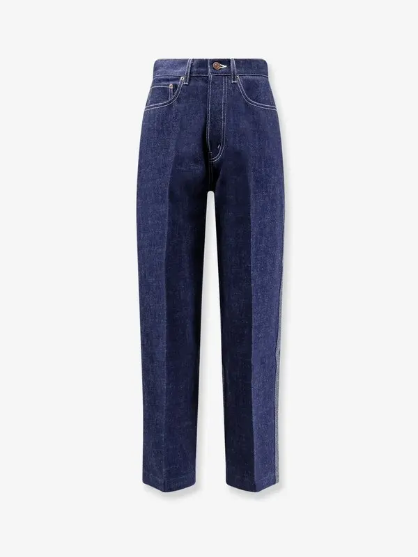 Celine Jeans With Stitched Profiles