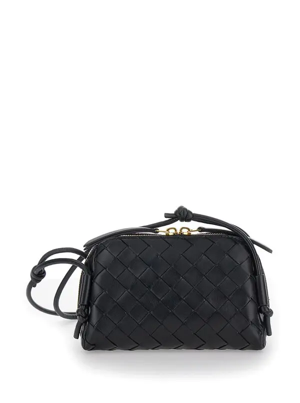 Bottega Veneta Intrecciato Leather Crossbody Bag - Multicolor