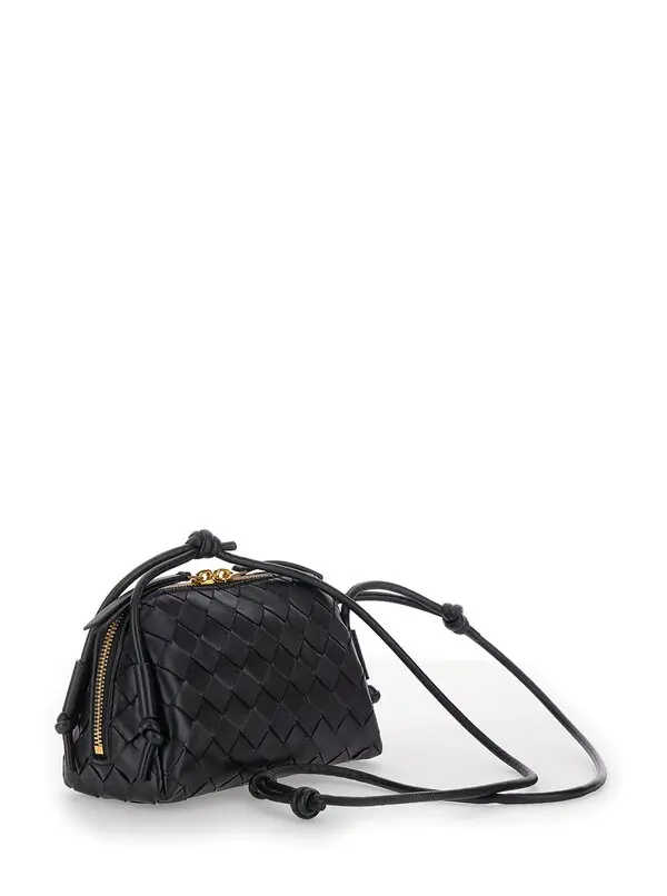 Bottega Veneta Intrecciato Leather Crossbody Bag - Multicolor