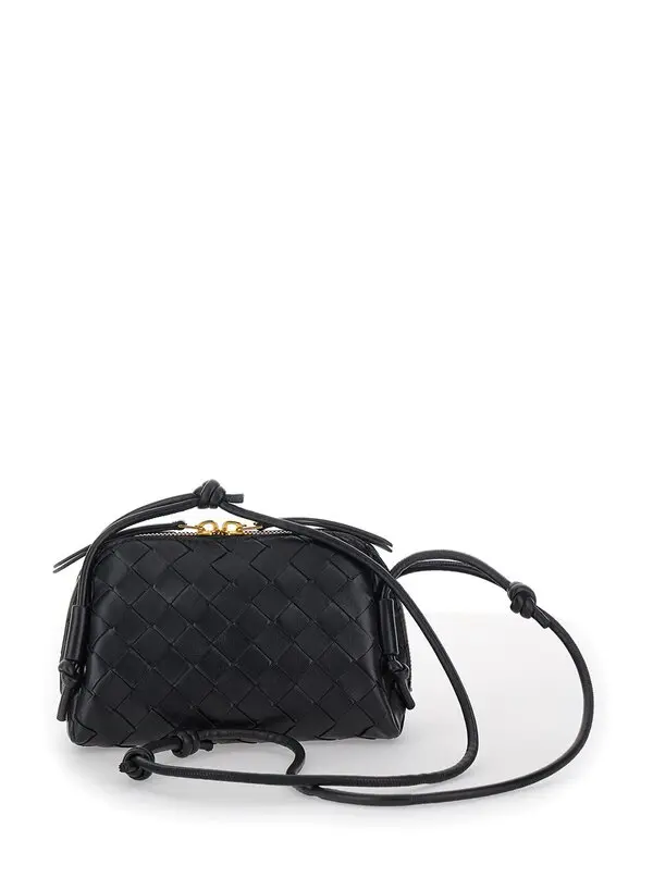 Bottega Veneta Intrecciato Leather Crossbody Bag - Multicolor