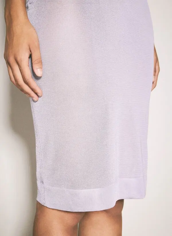 Saint Laurent Knit Pencil Skirt - Multicolor