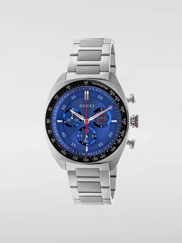 Gucci Tone Chronograph Watch - Silver