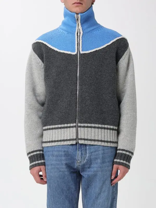 Bottega Veneta Wool Zip-up Sweater - Multicolor