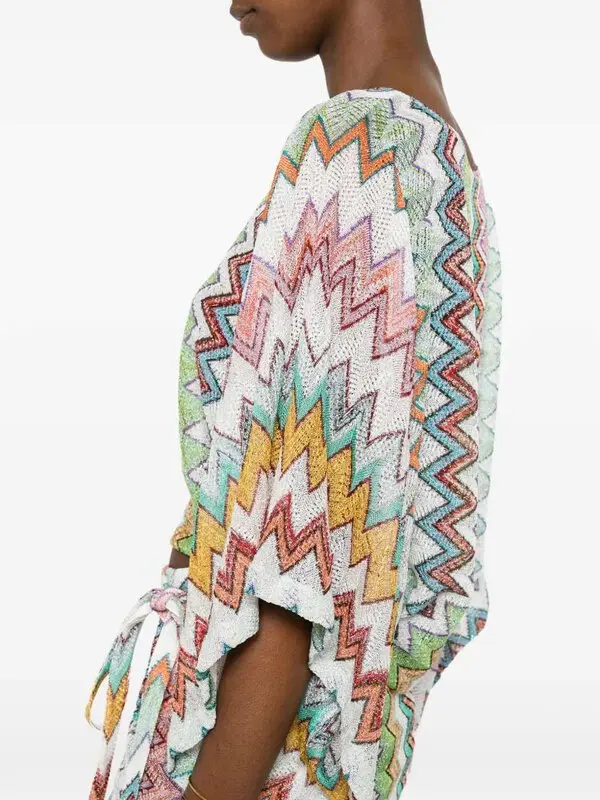 Missoni Blouse With Zigzag Pattern - Multicolor