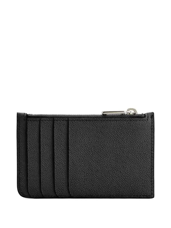 TOD'S Leather Card Holder With Zip