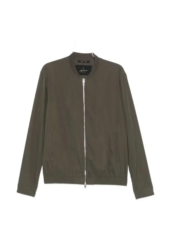 MONTECORE Zip-up Bomber Jacket - Gray