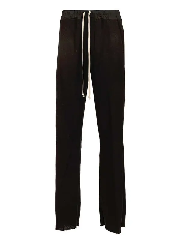 Rick Owens Dietrich Wide-leg Cotton Jersey Trousers