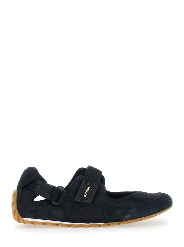 Bottega Veneta Orbit Flash Leather And Fabric Sneakers - Multicolor