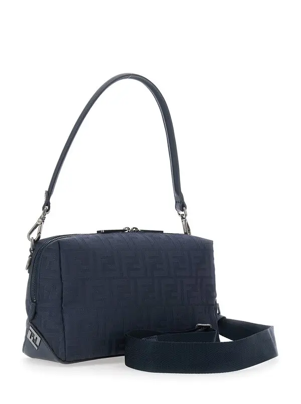 Fendi Lui Medium Ff Motif Tech Fabric Shoulder Bag - Multicolor