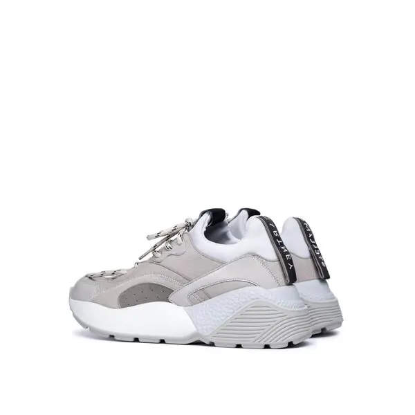 Stella McCartney Eclypse Faux Suede Lace-up Sneakers - Gray