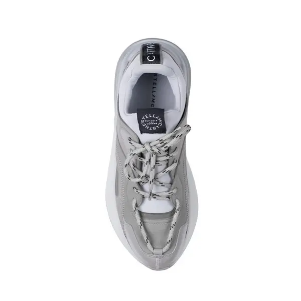 Stella McCartney Eclypse Faux Suede Lace-up Sneakers - Gray