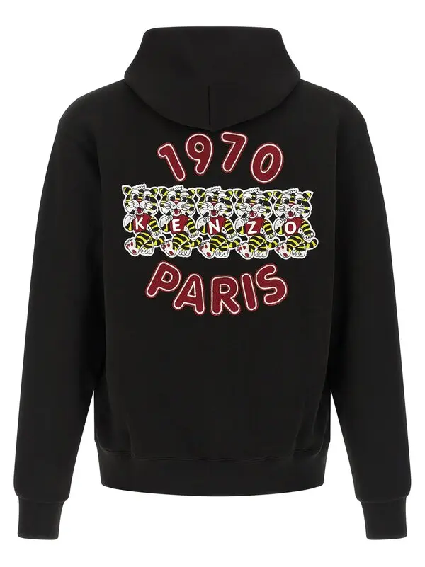 Kenzo Wild Tiger Embroidered Hoodie