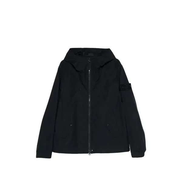Stone Island Hooded Jacket - Blue