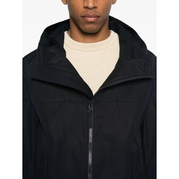 Stone Island Hooded Jacket - Blue