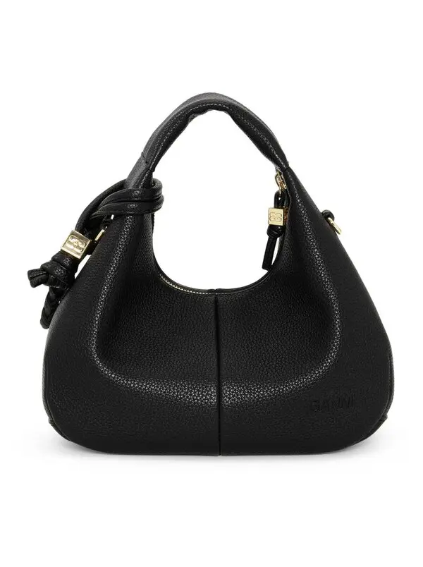 GANNI Textured Mini Hobo Bag - Multicolor