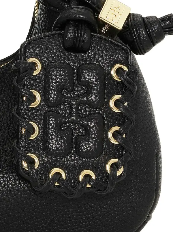 GANNI Textured Mini Hobo Bag - Multicolor