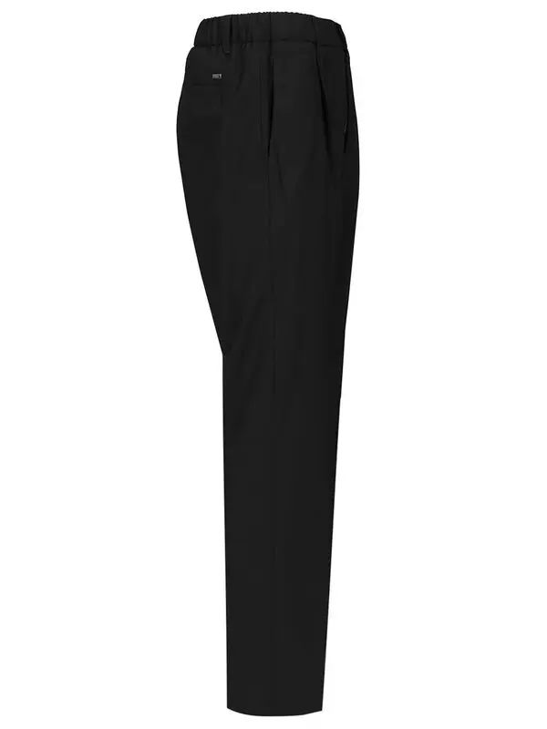 Herno Stretch Wool Blend Trousers - Blue