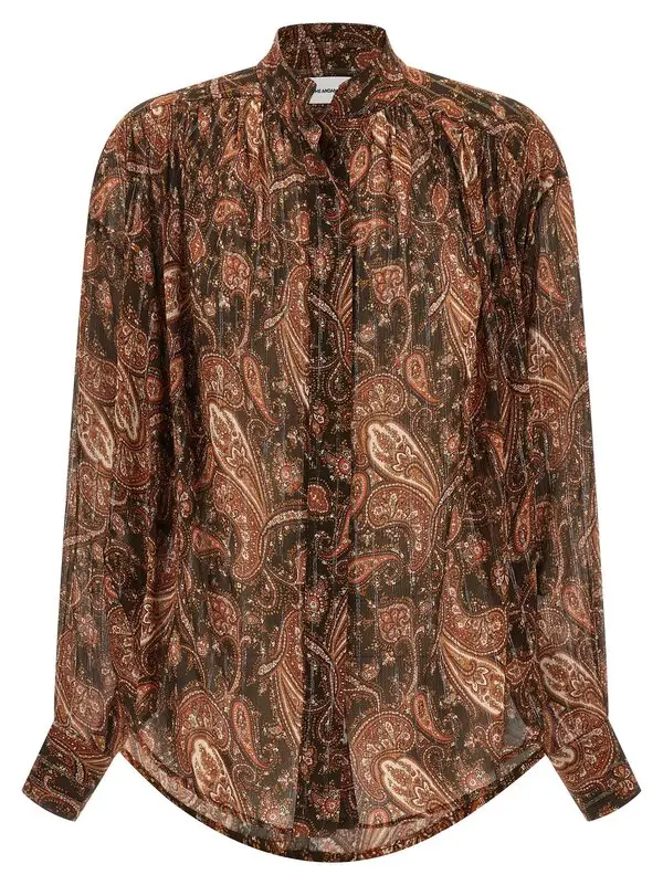 Andamane Paisley Print Shirt - Multicolor