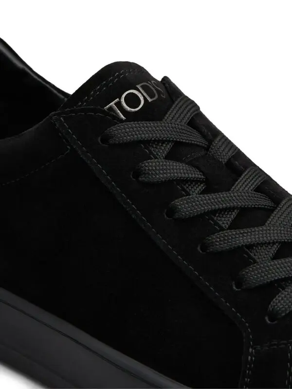 TOD'S Suede Sneakers With Stamped Logo Detail