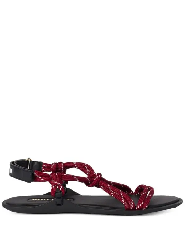 Miu Miu Flat Sandals - Multicolor