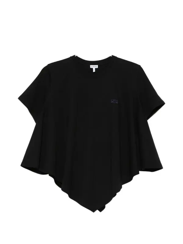 Loewe Logo Asymmetrical Hem T-shirt