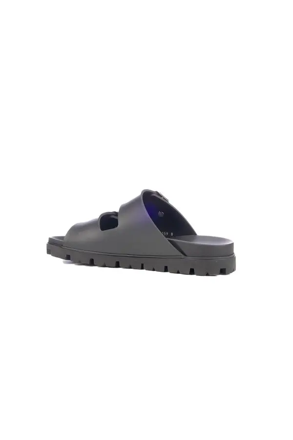 Prada Buckled Mules